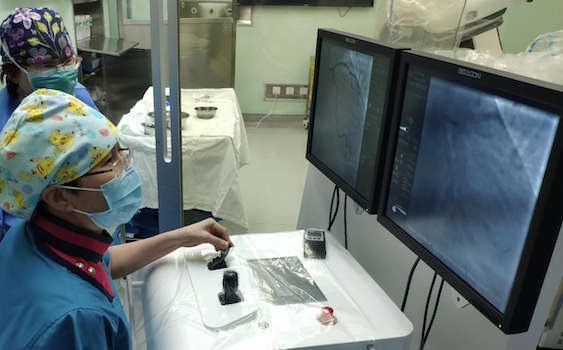 Robocath successfully completes first robotic coronary angioplasty with ...